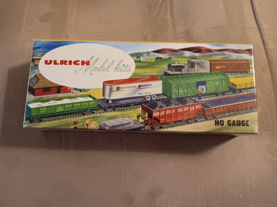 Ulrich 111-345 HO Gauge Standard Hopper Car Kit Deluxe Metal Wheel ...