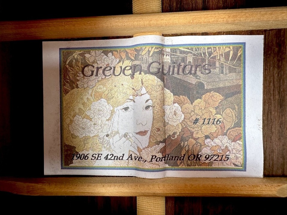 1996 Greven 0M "Herringbone" amazing build quality of John Greven in ...