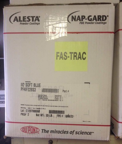 DUPONT-ALESTA Powder Coating TGIC Polyester - Soft Blue - 59 lbs ...