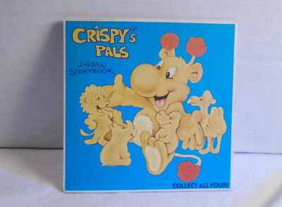 1988 Post Crispy Critters Cereal Premium Crispy's Pals Puzzle Book Waldo Rhino * | eBay