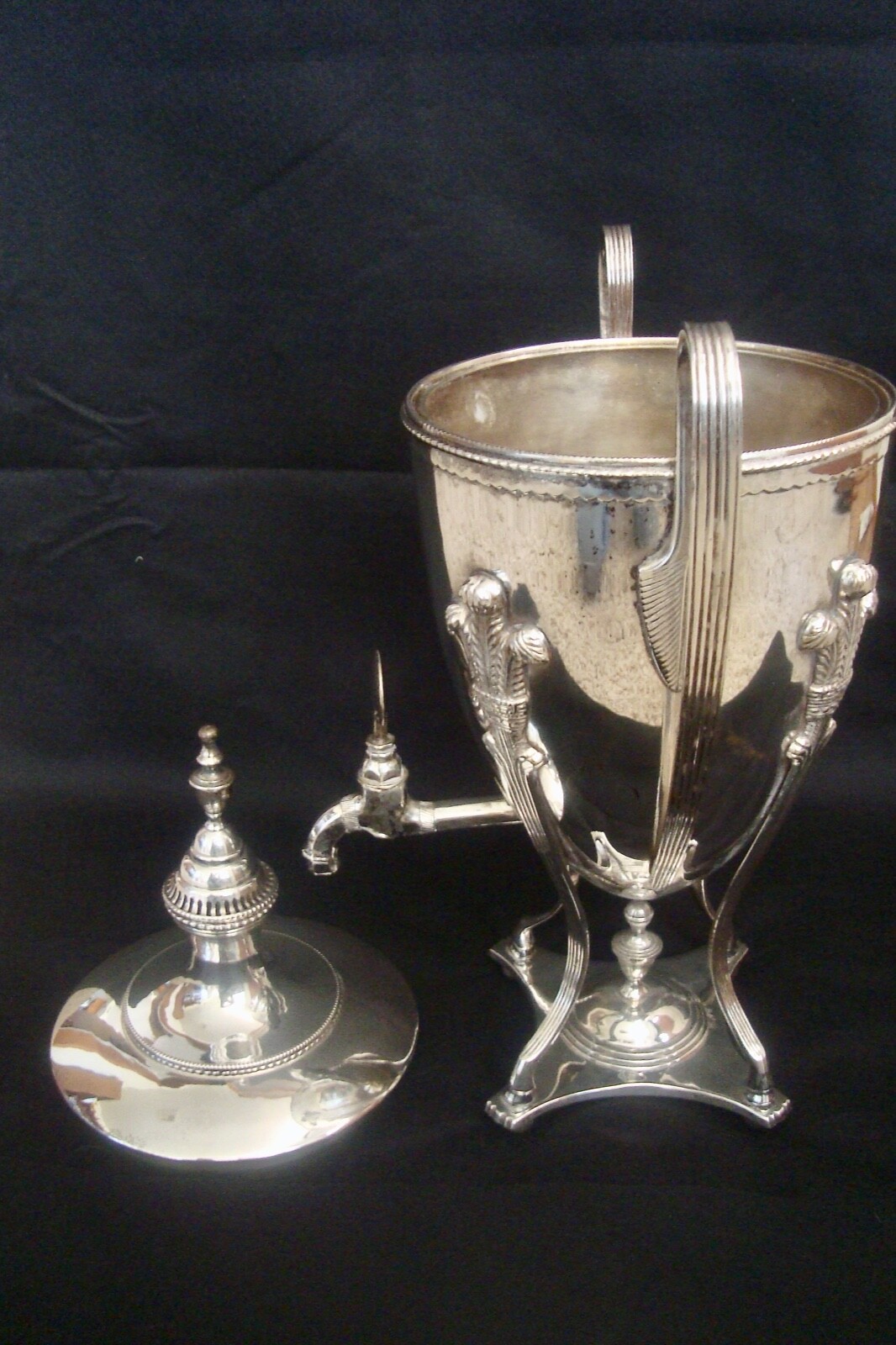 SAMOVAR, INTERNATIONAL SILVER COMPANY, India, ca. 1960s-80s - La Paz ...