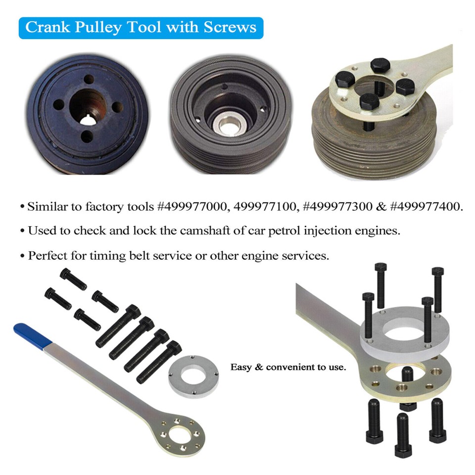 Crank Pulley Tool For Subaru Imprezas Foresters XT Legacy Outback Baja ...