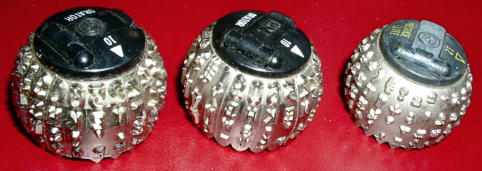 IBM Selectric Typewriter Ball's, 2 Orator 10 + Prestige Elite 12, FREE ...