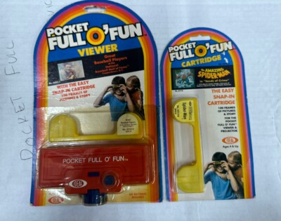 1979 Ideal toys Pocket Full O' Fun Viewer with Babe Ruth & Amazing ...