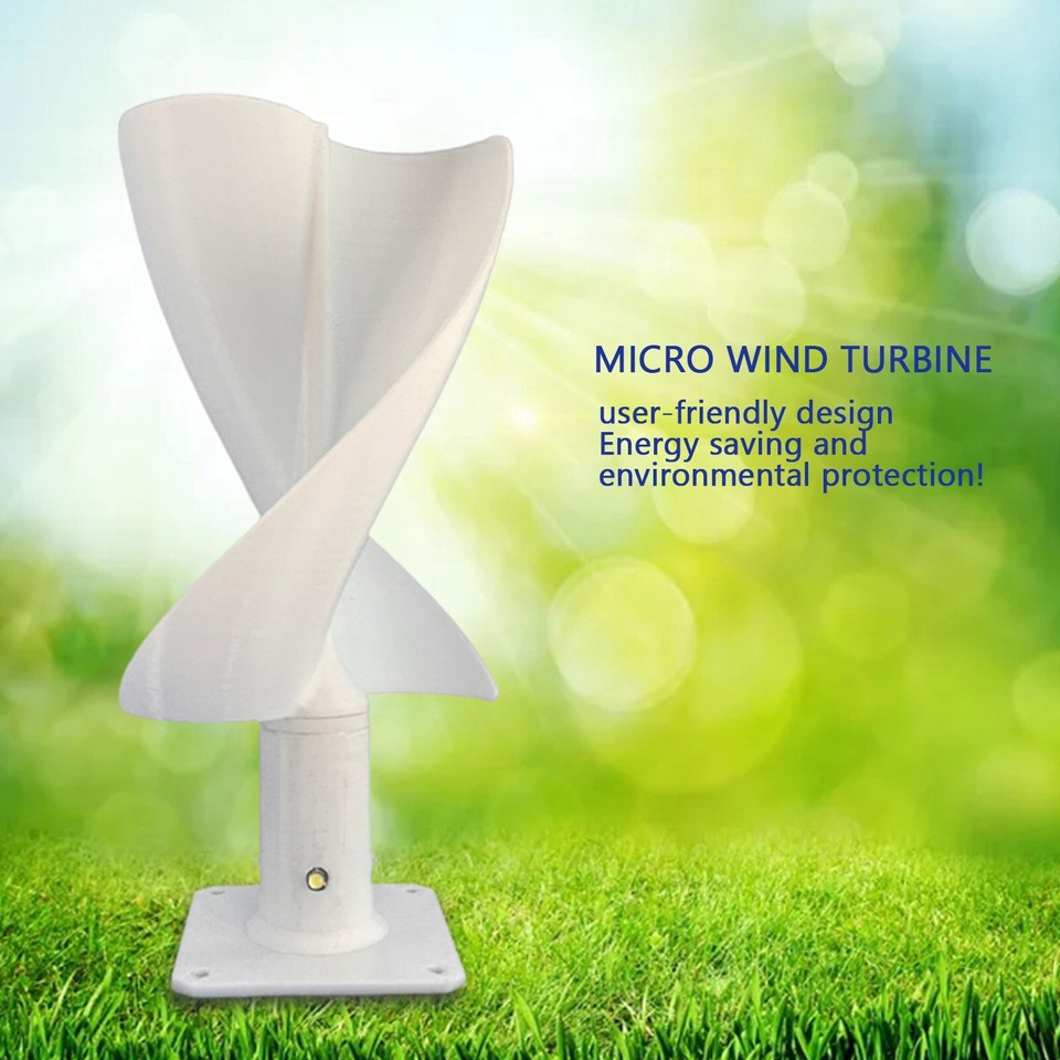 DC Micro Mini Wind Generator Vertical Axis Wind Turbine Teaching Model ...