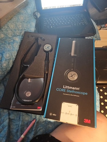 3M Littmann CORE Digital Stethoscope Black 8570 EKO New Open Box | eBay