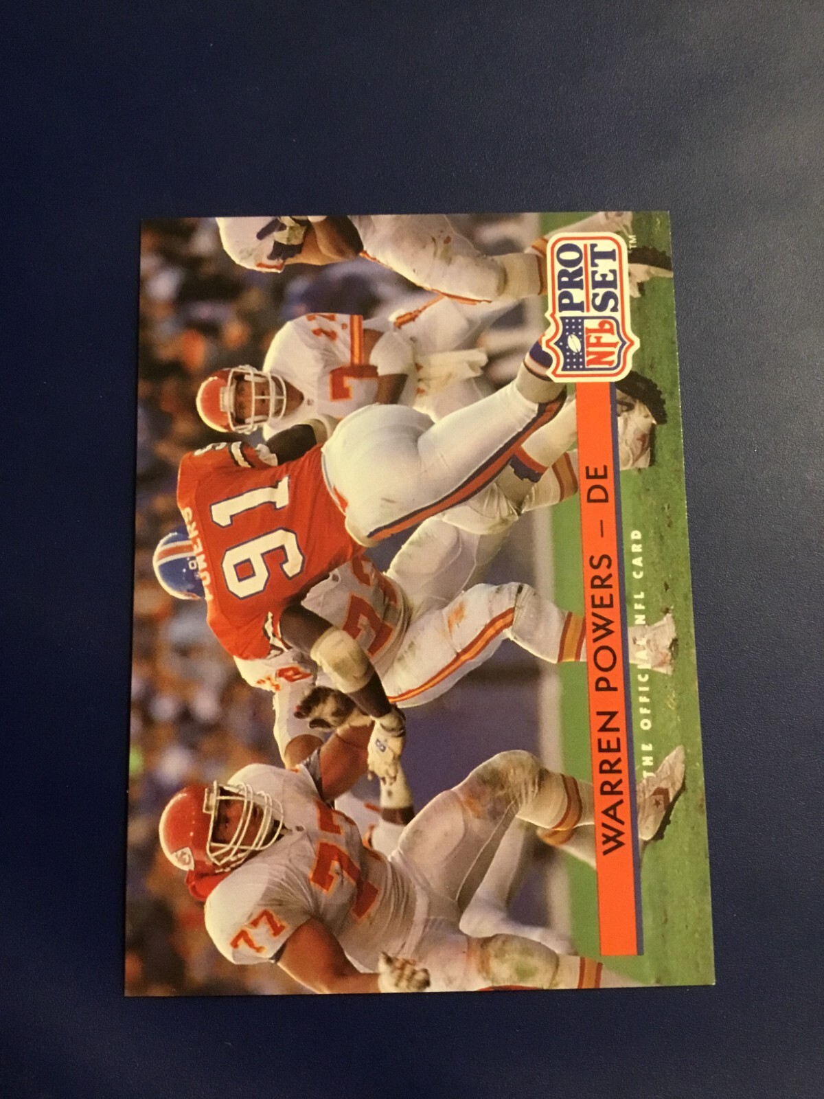 1992 Pro Set WARREN POWERS ROOKIE Denver Broncos NICE LOOK ! | eBay