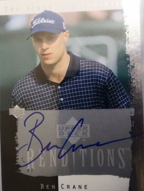 2003 Upper Deck Renditions - The Signature Exhibit #CRA Ben Crane (AU ...
