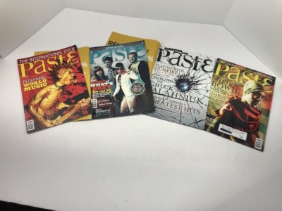 PASTE Magazines Issues: Aug -Sep -Oct -Nov 2008 ~four 4~ | eBay