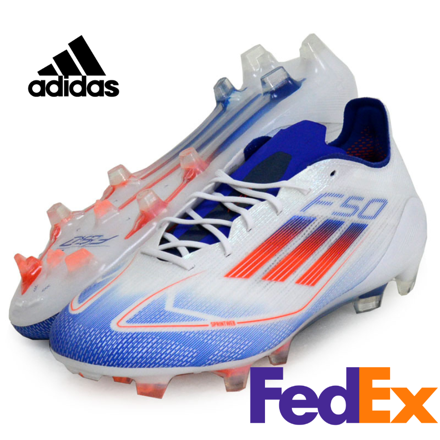 adidas Soccer Cleats F50 ELITE FG Footwear White/Red/Blue IF8818 NEW ...