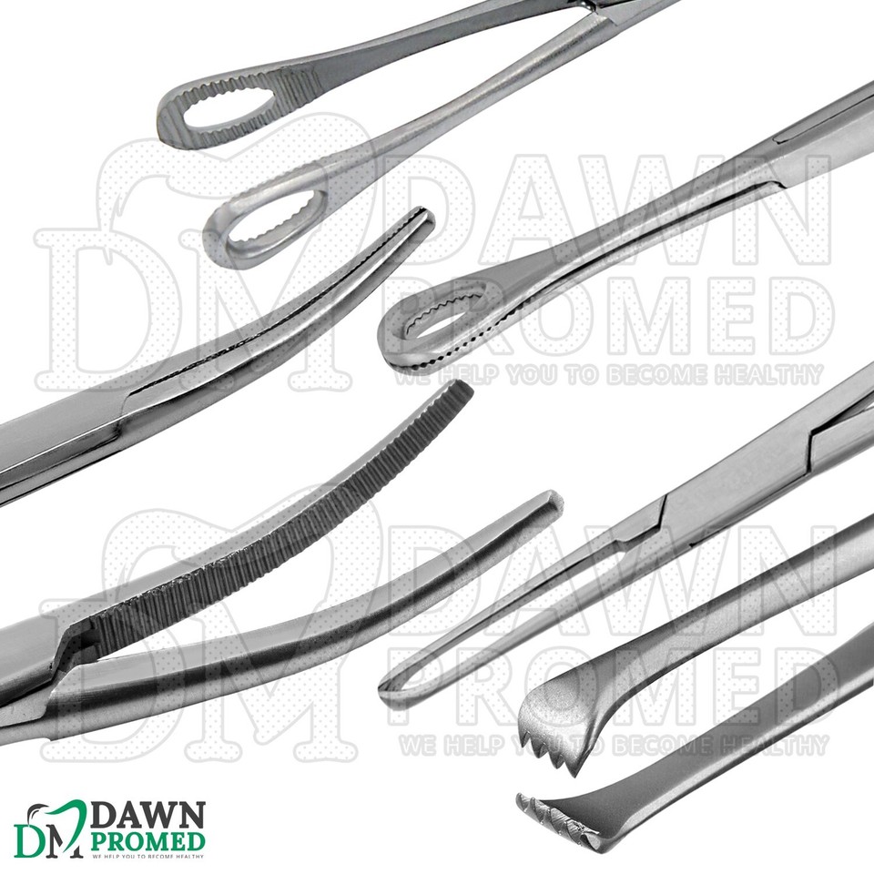 37 Pcs Cesarean Section Instrument Box with Lid Set OB/GYN Surgical ...