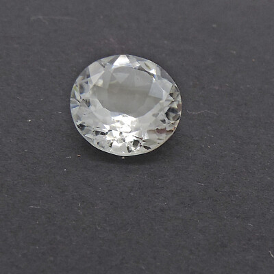 Natural white topaz round white topaz round 12mm 7.15 | eBay