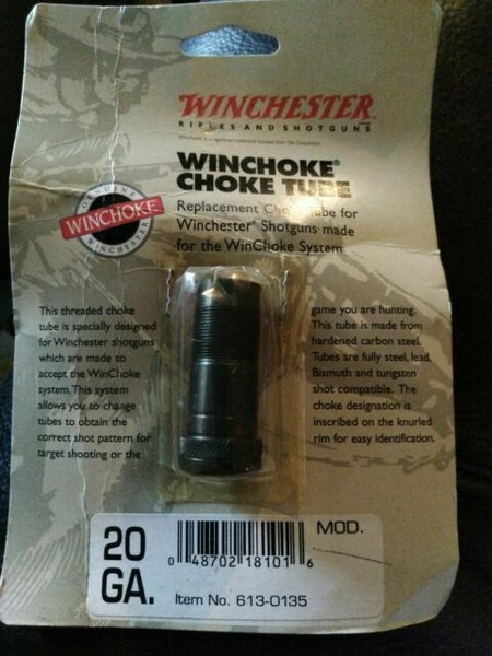 Winchester WINCHOKE Choke Tube Mod 20ga 8101 for sale online | eBay