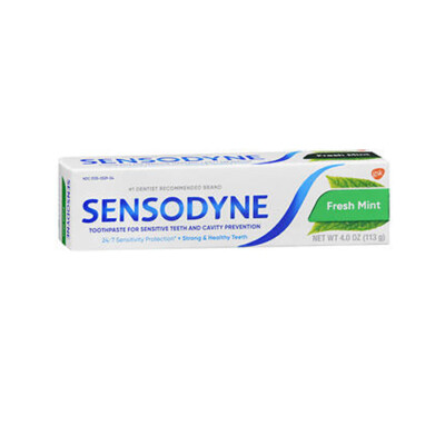 Sensodyne Fluoride Toothpaste Fresh Mint 4 oz By The Honest Company ...