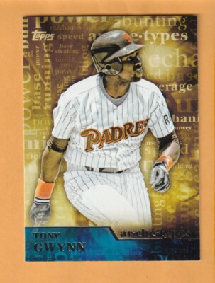 Tony Gwynn San Diego Padres 2015 Topps Archetypes #A17 HOF State Aztecs ...