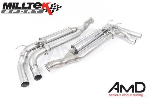 Milltek Mercedes G63S W463 Cat Back Valved Exhaust SSXMZ128 | eBay