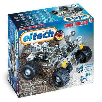 Eitech Metal Construction Kit Quad 178x147x80mm | eBay UK