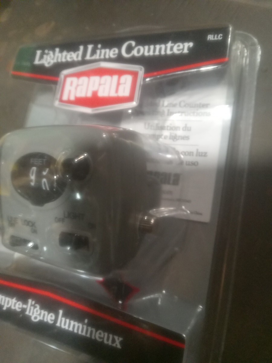 Rapala Line Remover Rapala Lighted Line Counter & Tackle Box Guide ...