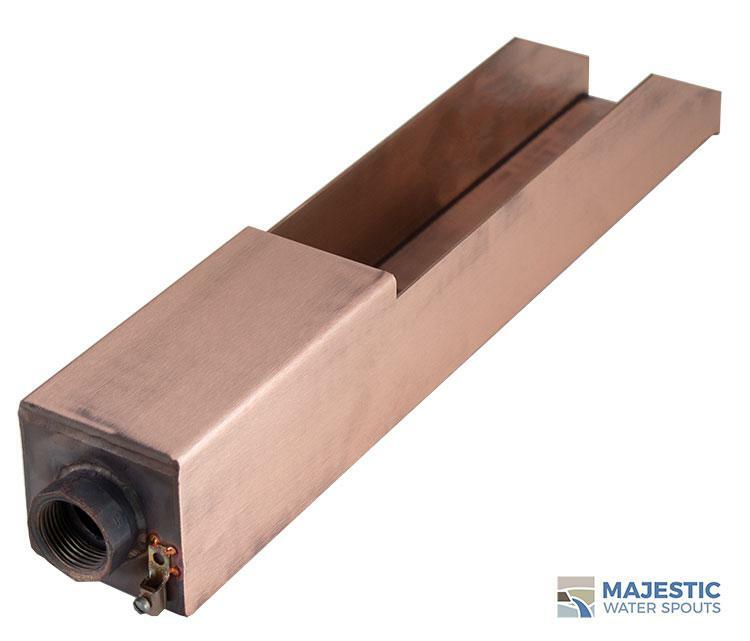 Oliveria 18" Long Nose Waterfall Scupper for Pool/Spa or Fountain in ...