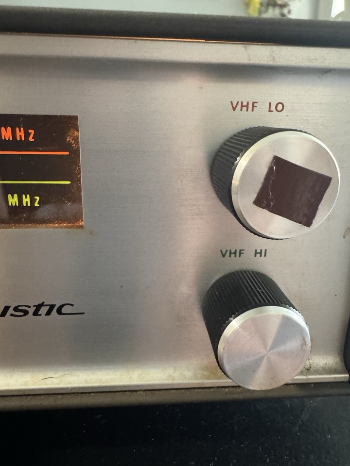 Vintage Realistic Patrolman Pro-2b VHF Dual Band Monitor Receiver Used ...