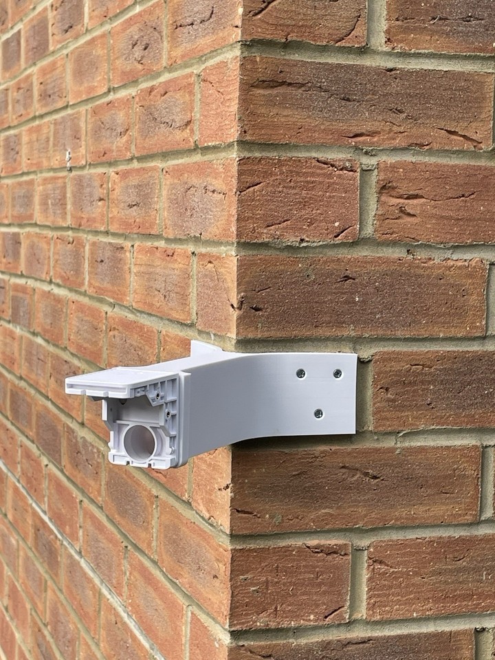 Eufy S4 Max NVR POE Corner Wall Mounting Bracket Arm Mount 130mm Long ...