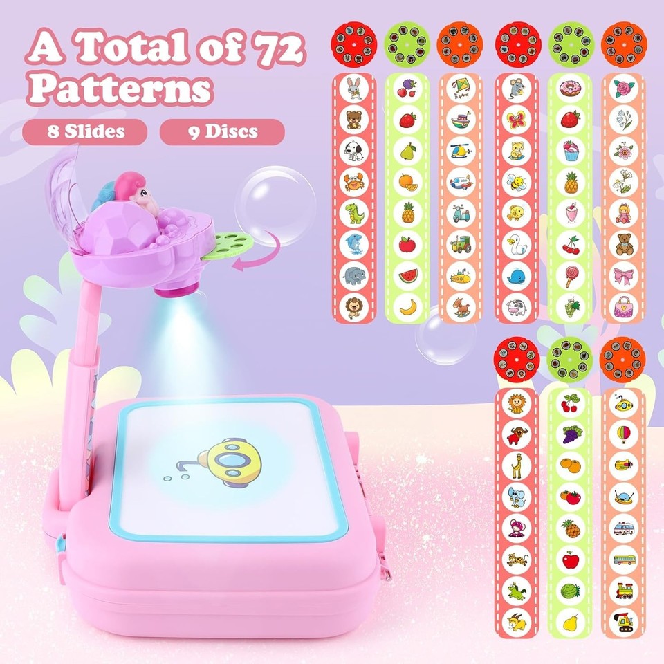 Artistic Exploration with Mermaid Drawing Projector & Complete Supplies ...