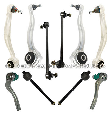MERCEDES W204 FRONT CONTROL ARM BALL JOINTS TIE RODS SPORT SUSPEN KIT ...