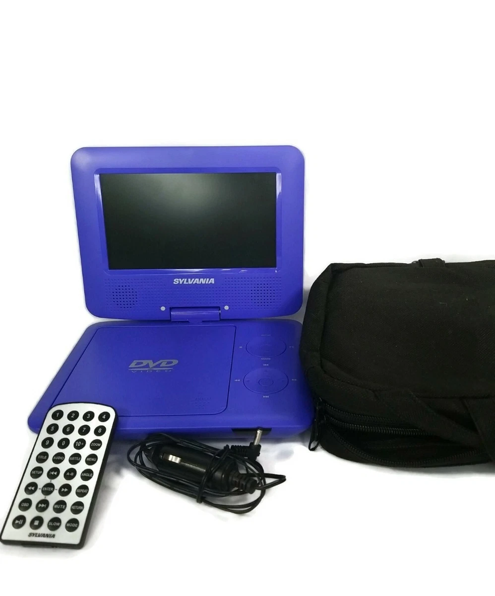 Sylvania Portable Dvd Player Purple