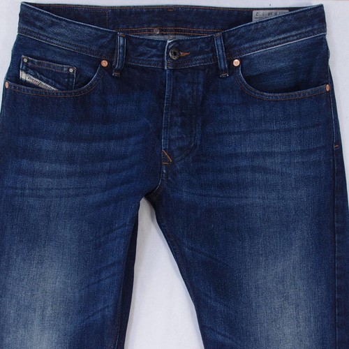 Mens Diesel LARKEE 0823G Straight Blue Jeans W34 L32 | eBay