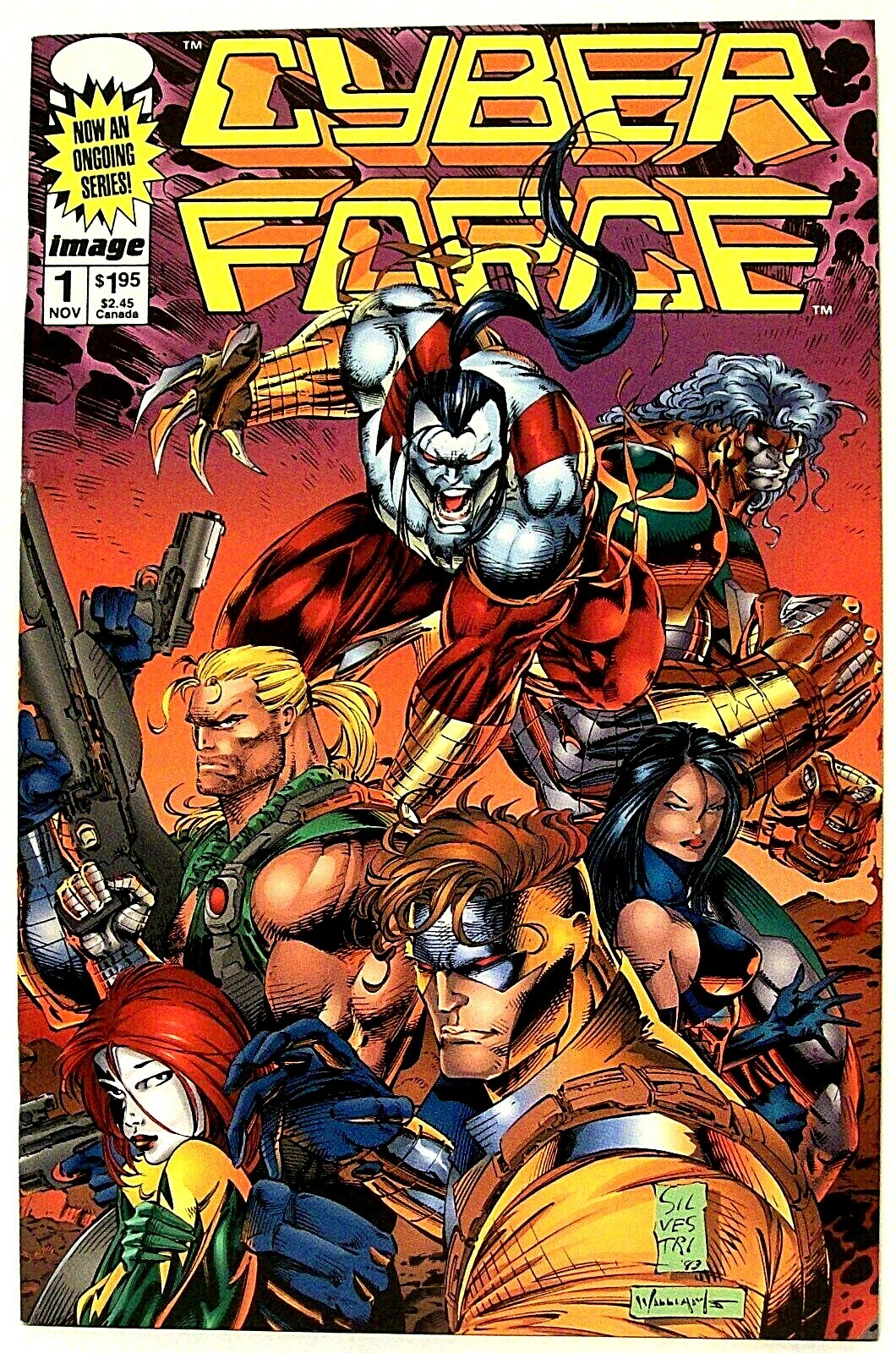 "CYBER FORCE" Issue # 1 (November, 1993, Image Comics) f. MARC ...