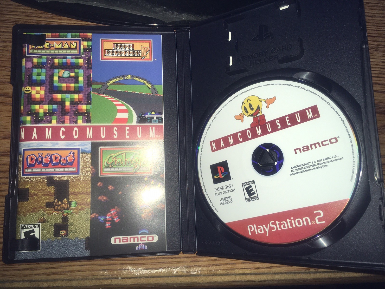 Namco Museum Greatest Hits (Sony PlayStation 2, 2001) PS2 Pac-Man ...