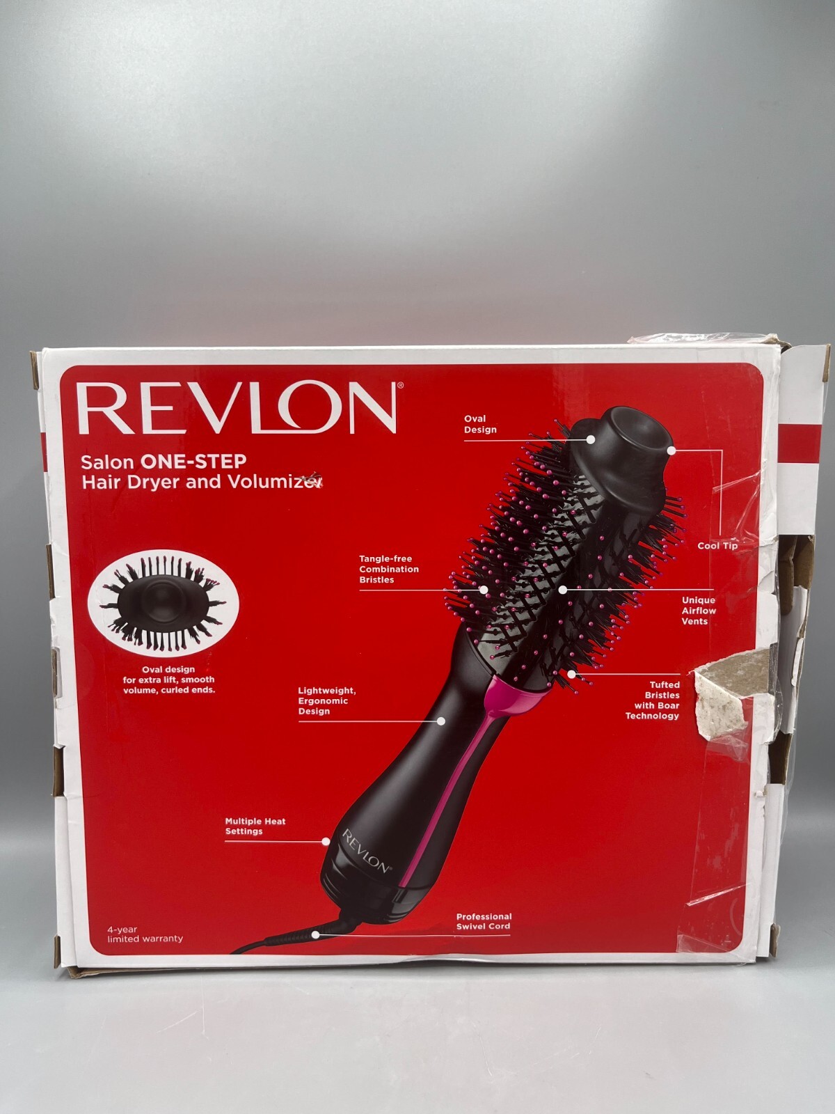 Revlon RVDR5222N1 Oval One-Step Hair Dryer and Volumizer for sale ...