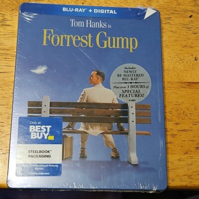 Forrest Gump: 25th Anniversary Edition (Blu-ray) BEST BUY STEELBOOK OOP ...