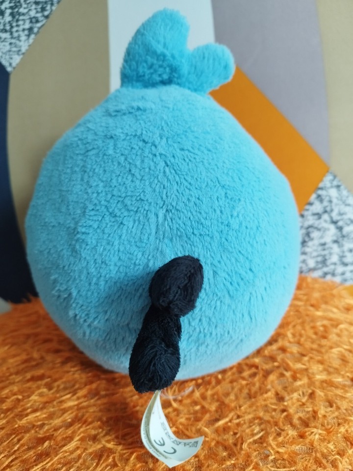Peluche Angry Birds Original Rovio 23 cm uccello Blu Jay | eBay