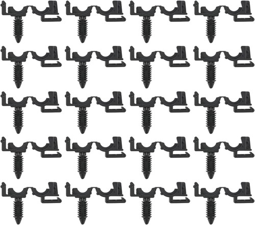 10pcs Wire Cable Loom Routing Retainer Clip I.D. 1/4" O.D. 3/8" for GM ...