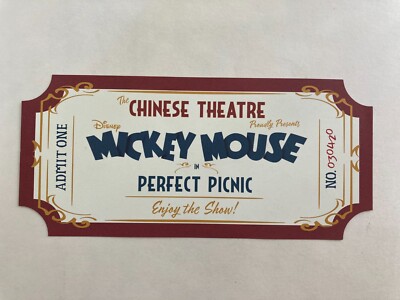 Studios Mickey & Minnie Runaway Railway Cast Member Preview Ticket ...