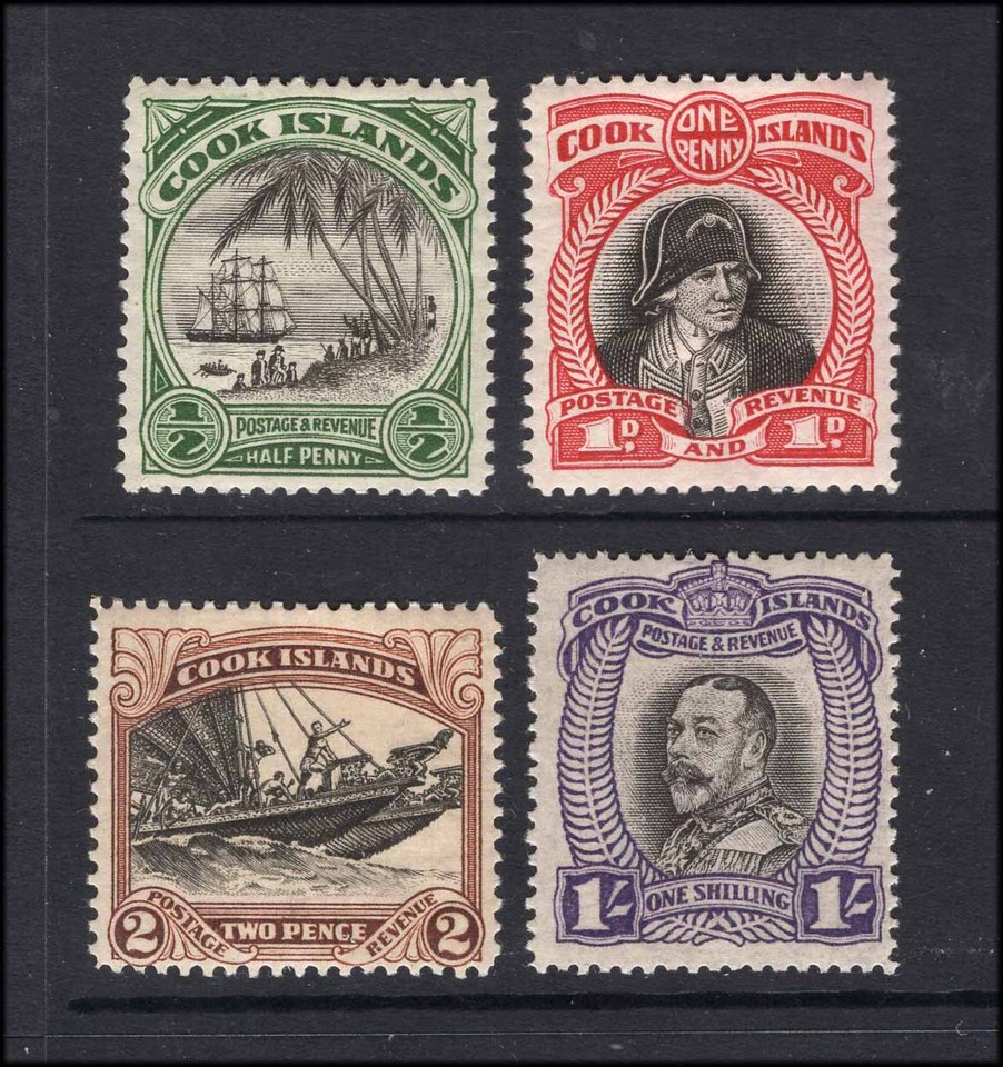 M27574 Cook Islands 1932 Short Set m/m Sg 99/101 105 Cat £42.50 | eBay
