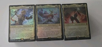 Magic The Gathering Final Fantasy VII Coud, Tidus, Terra Commander Deck ...