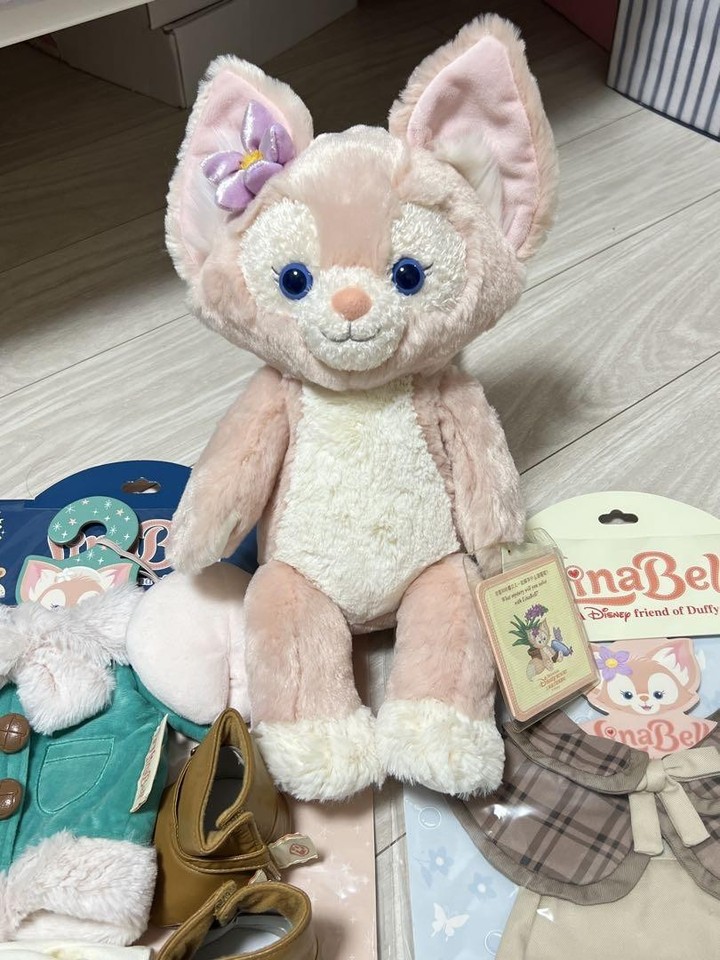 Shanghai Disneyland LinaBell Plush Doll 2022 Winter Costume Detective ...
