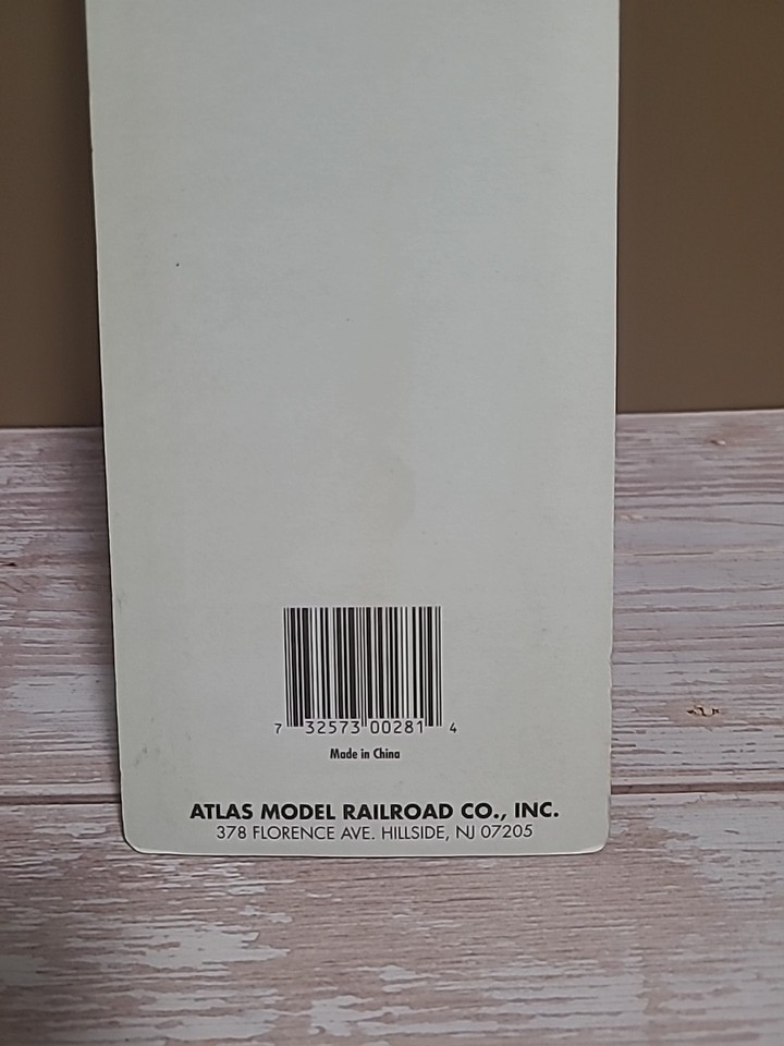 Atlas HO Scale Code 100 Custom Line Left Hand #4 Turnout #281.Brand New ...