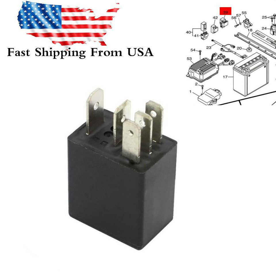RELAY ASSY For Yamaha Relay Replacement Alternative 5DM-81950-00-00 ...