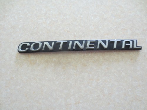 Original Ford Lincoln Continental plastic emblem / badge - - - - | eBay ...