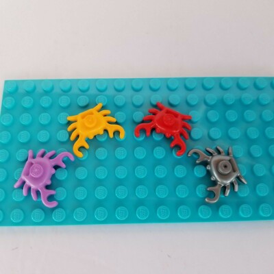 LEGO Crab Set Seafood Red Purple Yellow Silver Mermaid Friends ...