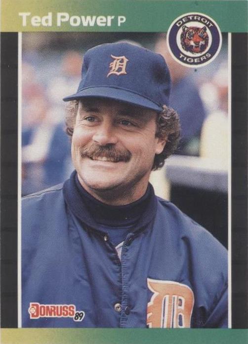 1989 Donruss - Ted Power #153 *Denotes Next to PERFORMANCE for sale ...