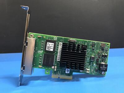 Dell Intel I350-T4 Quad Port 1Gbps PCIe Network Interface Card 0NWK2 | eBay