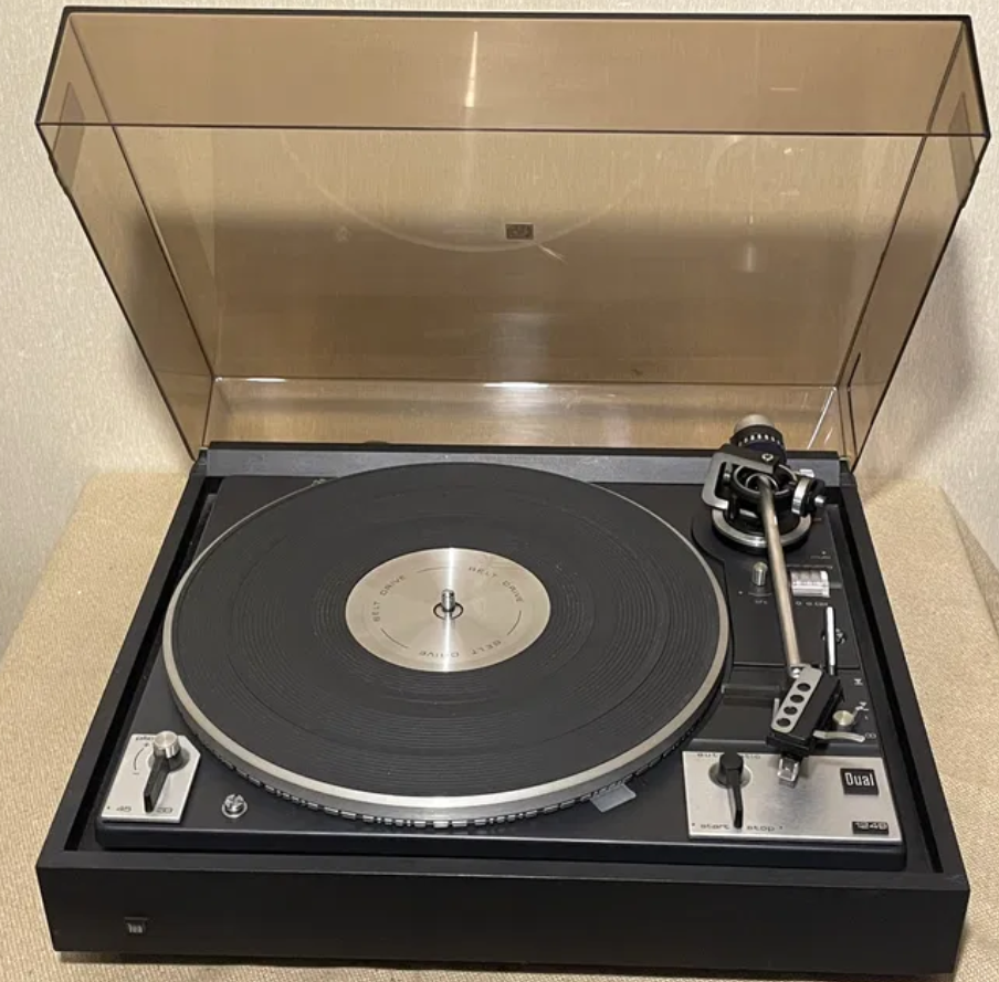 DUAL CS-1249 Rare Vintage Belt Drive Turntable Ortofon DN-245 Germany ...
