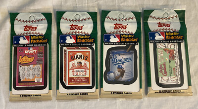 Topps 2016 Wacky Packages Major League Baseball UNOPENED LOT OF 4 ...