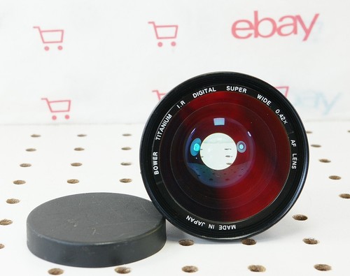 Bower Titanium Infrared IR Digital Super Wide 0.42X AF Lens 46mm Filter ...