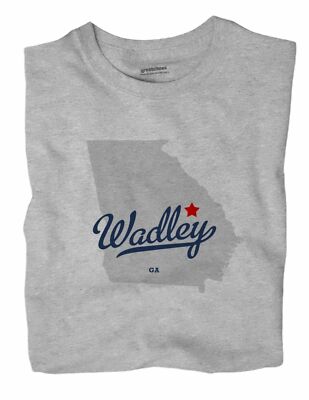 Wadley Georgia GA T-Shirt MAP | eBay