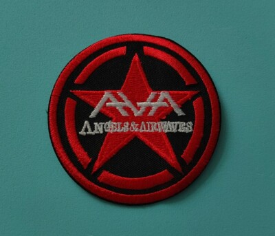 Rock Music Sew / Iron On Embroidered Patch:- AVA Angels & Airwaves (a ...
